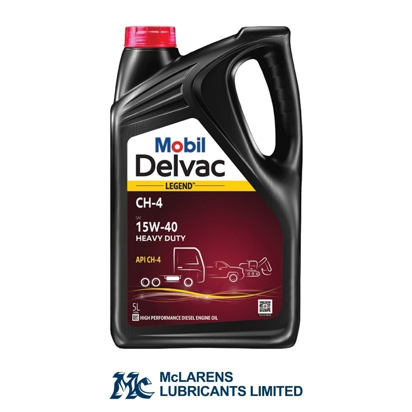 Mobil Delvac Legend™ CH-4 15W-40 Heavy Duty - McLarens Lubricants Limited